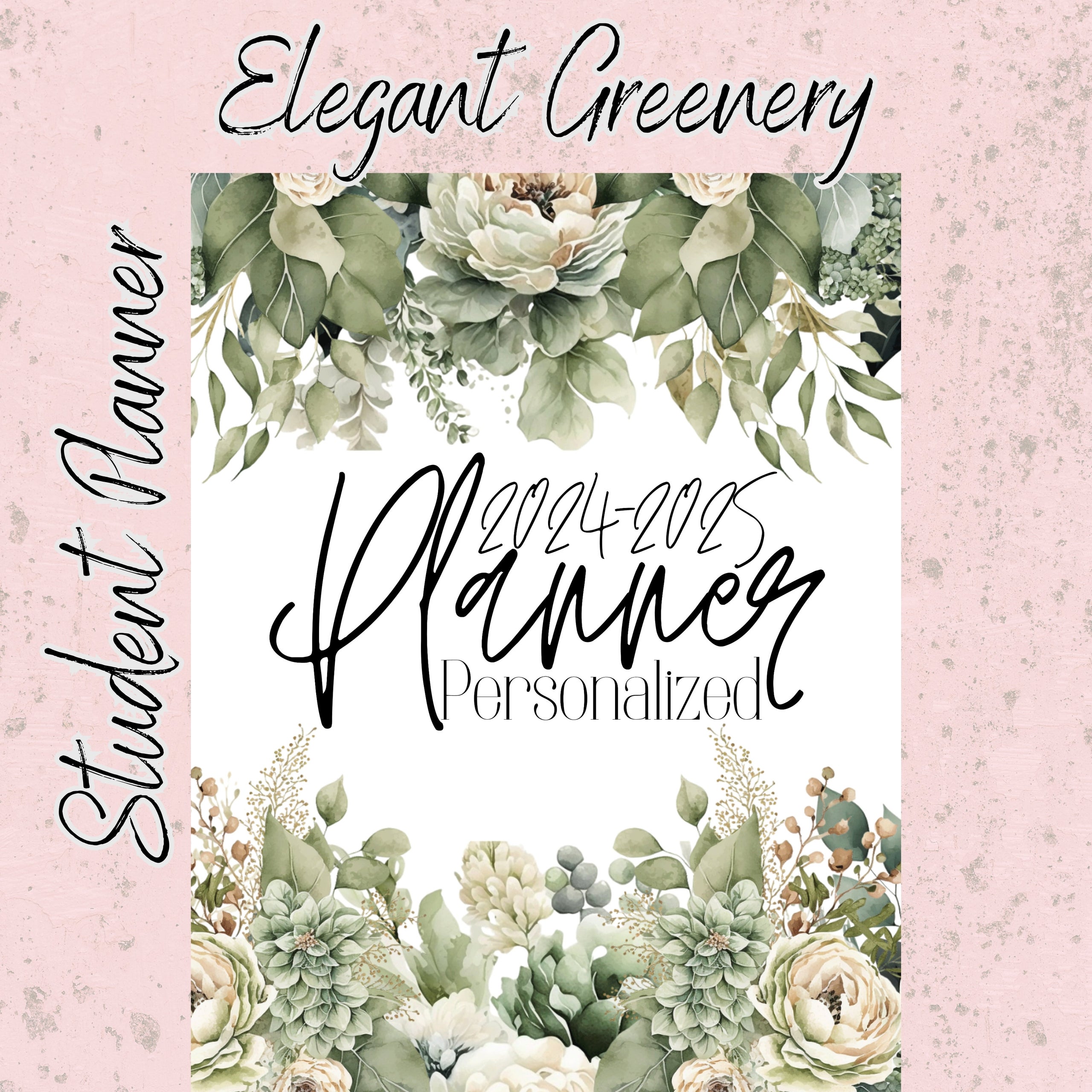 Student Planner, Customized Student Planner, Habit Tracker, College ...